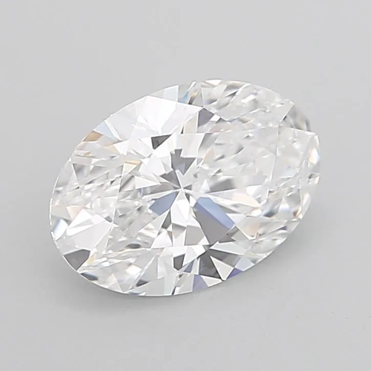 3.23ct Oval Lab Grown Diamond (Colour D, Clarity IF, Cut EX, IGI Certi ...